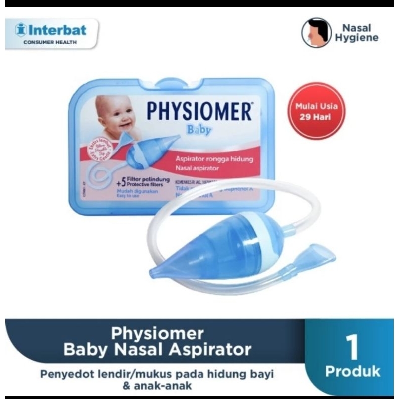 Physiomer Baby Nasal Aspirator Suction Snot/Baby Mucus | Shopee Malaysia
