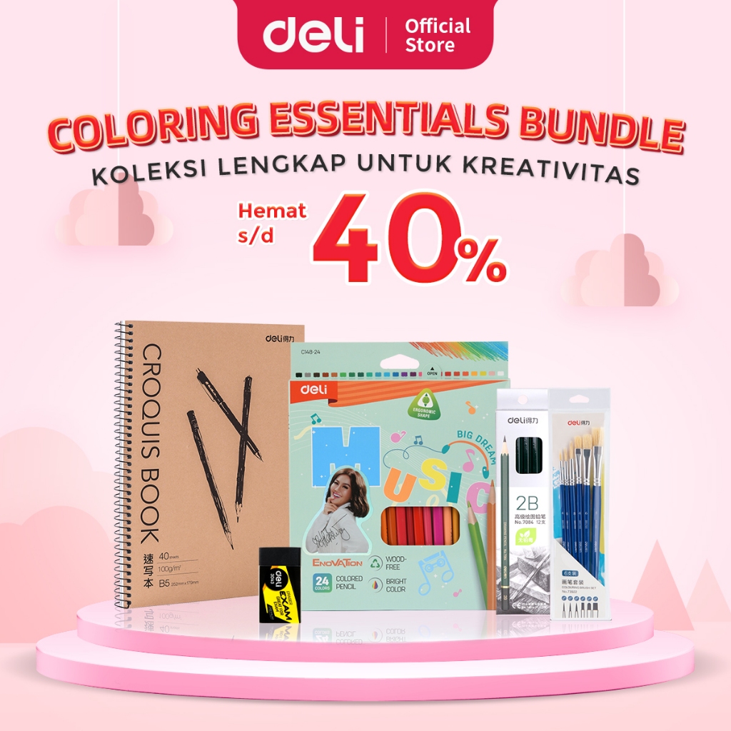 Deli "Coloring Essentials Bundle: Complete Collection For Unlimited ...