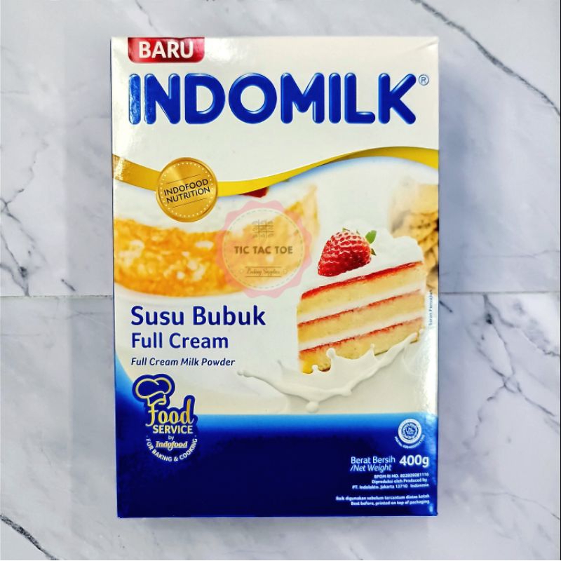 Indomilk Full Cream Indomilk 400gr/Full Cream Indomilk Milk/Full Cream ...