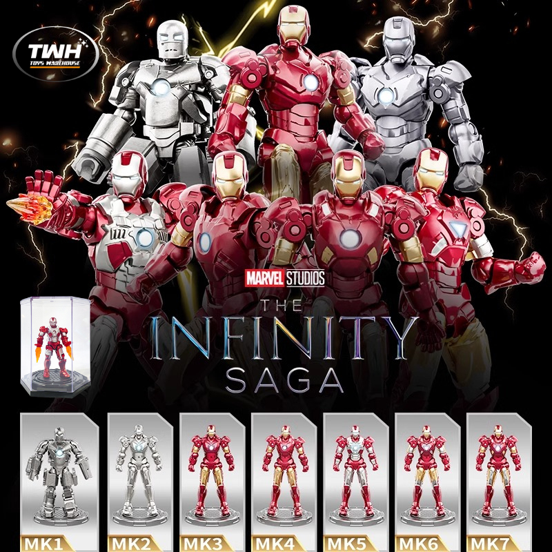 Twh ACTION FIGURE IRON MAN MODEL KIT THE INFINITY SAGA IRONMAN DIY ...