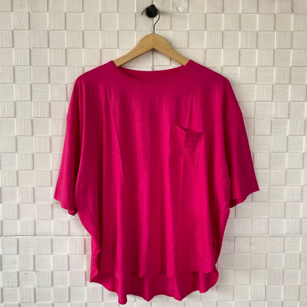 Micelyn LD 140 Tops / Jumbo Big Size Oval T-shirts / Super Jumbo Pocket ...