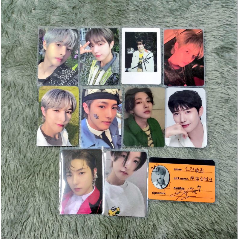 Photocard Renjun Nct Dream Istj Moevr PB introvert boring cafe ...