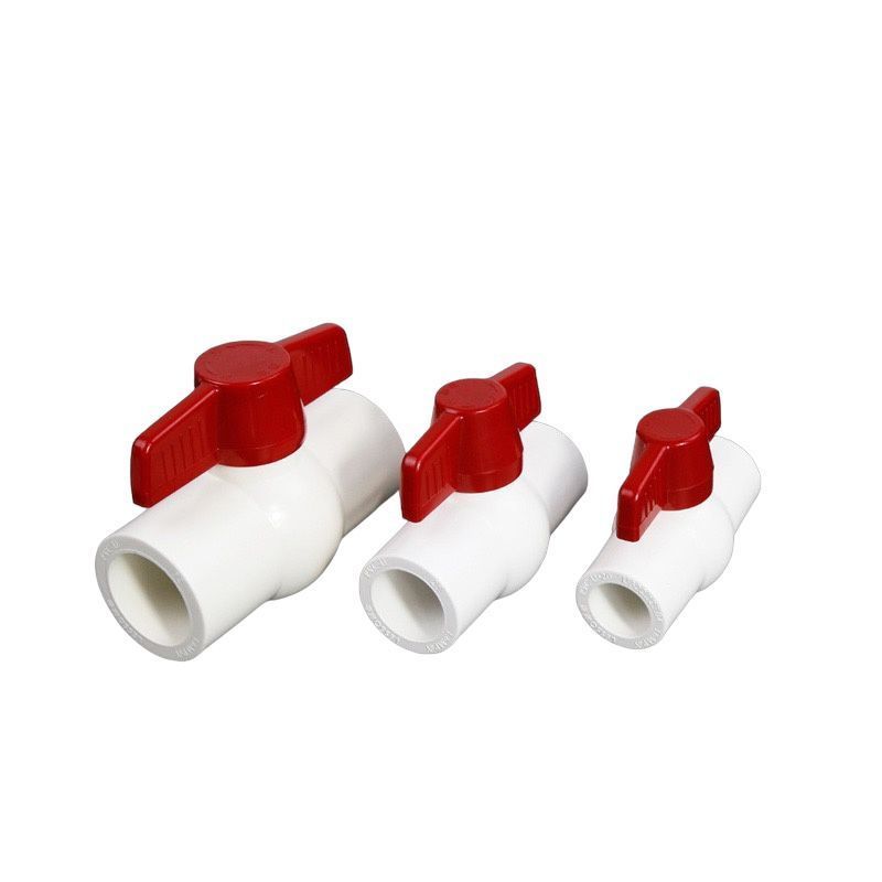 Ball Valve U-PVC Pipe 1.1/2" (1.5") (50mm) Lesso/Stop Faucet U-PVC Pipe ...