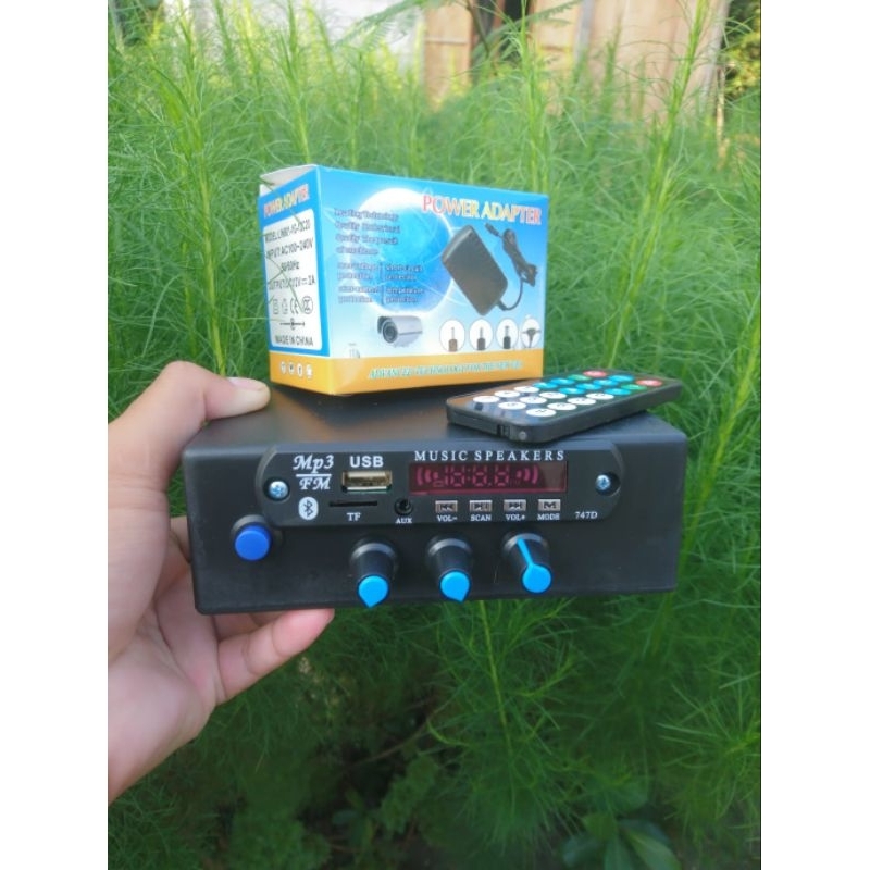 12vdc bluetooth amplifier 30W+30W complete with 12v 2A adapter ...