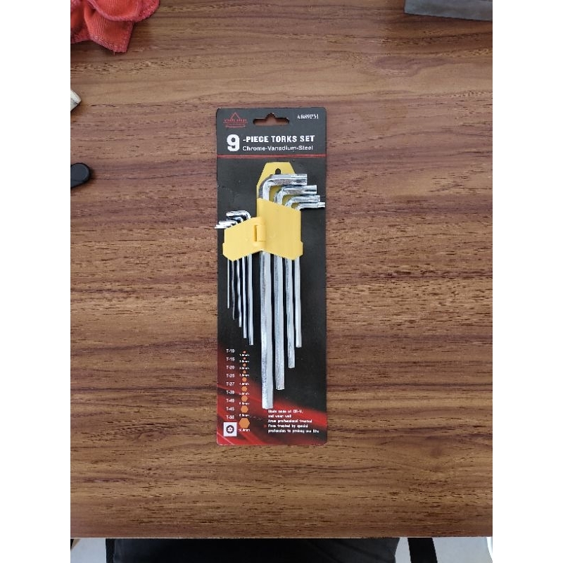 Hexagon L Key + Star Set / Hexagonal L Key + Torx Hex Key Set | Shopee ...
