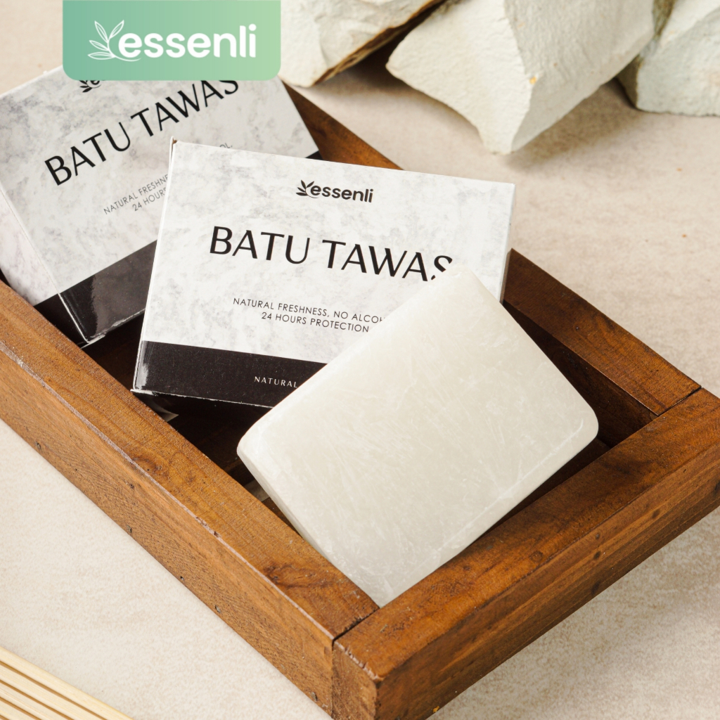 ESSENLI Tawas Batu / Natural Deodorant Crystal Tawas / Body Odor ...