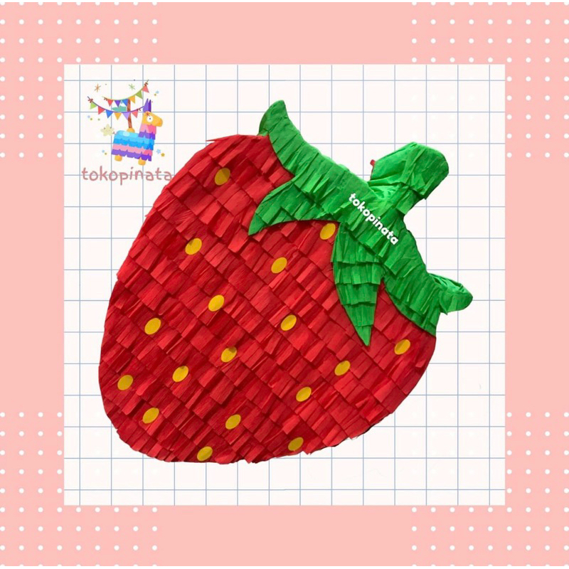 Strawberry Pinata / Strawberry Pinata / Fruit Pinata / Fruit Pinata ...