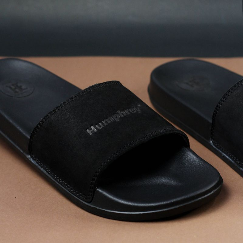 Garut GENUINE LEATHER SANDALS / SENDAL SLIDE FOR MEN / MEN / SLIP ON ...
