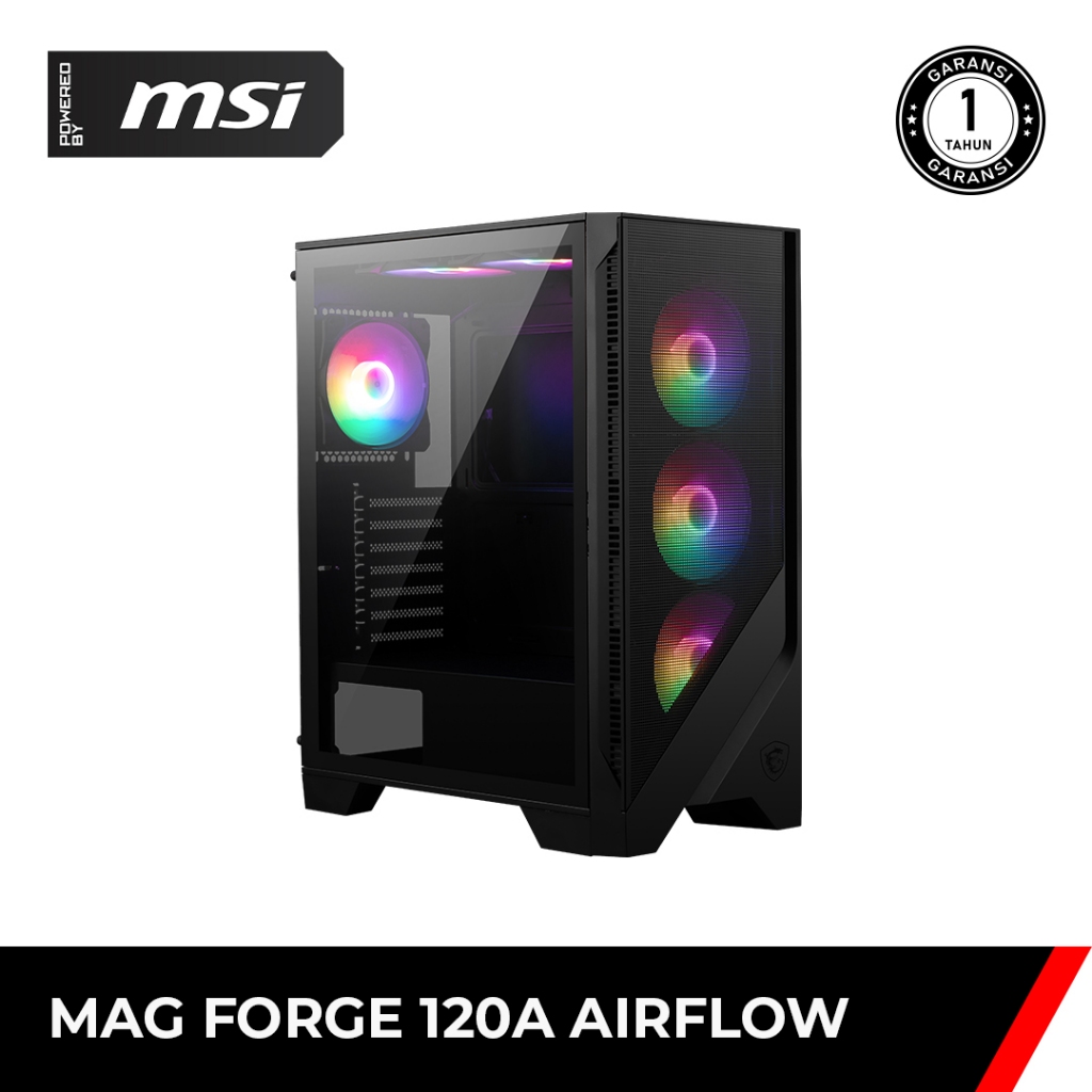 Msi Casing MAG Forge 120A Airflow - Tempered Glass Chassis | Shopee ...
