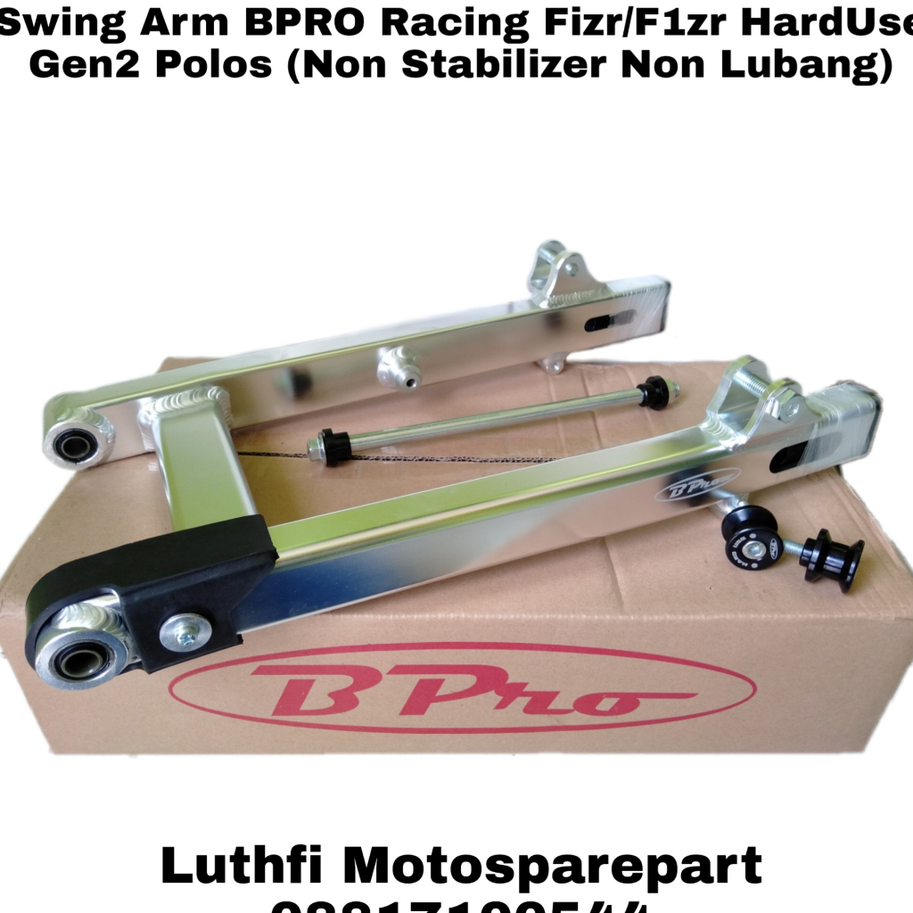 Swing Arm BPRO Racing Alumunium Fizr / F1zr / Vega HardUse Gen 2 Plain ...