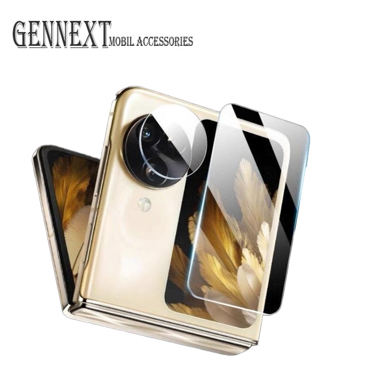 LAYAR Gennext Tempered Glass Camera Screen Protector Oppo Find N3 Flip ...