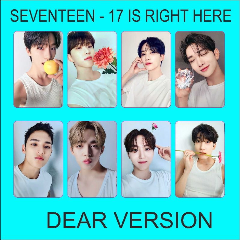 (Cod Available) Seventeen 17 is Right Here Dear Version Photocard Kpop | Shopee Malaysia