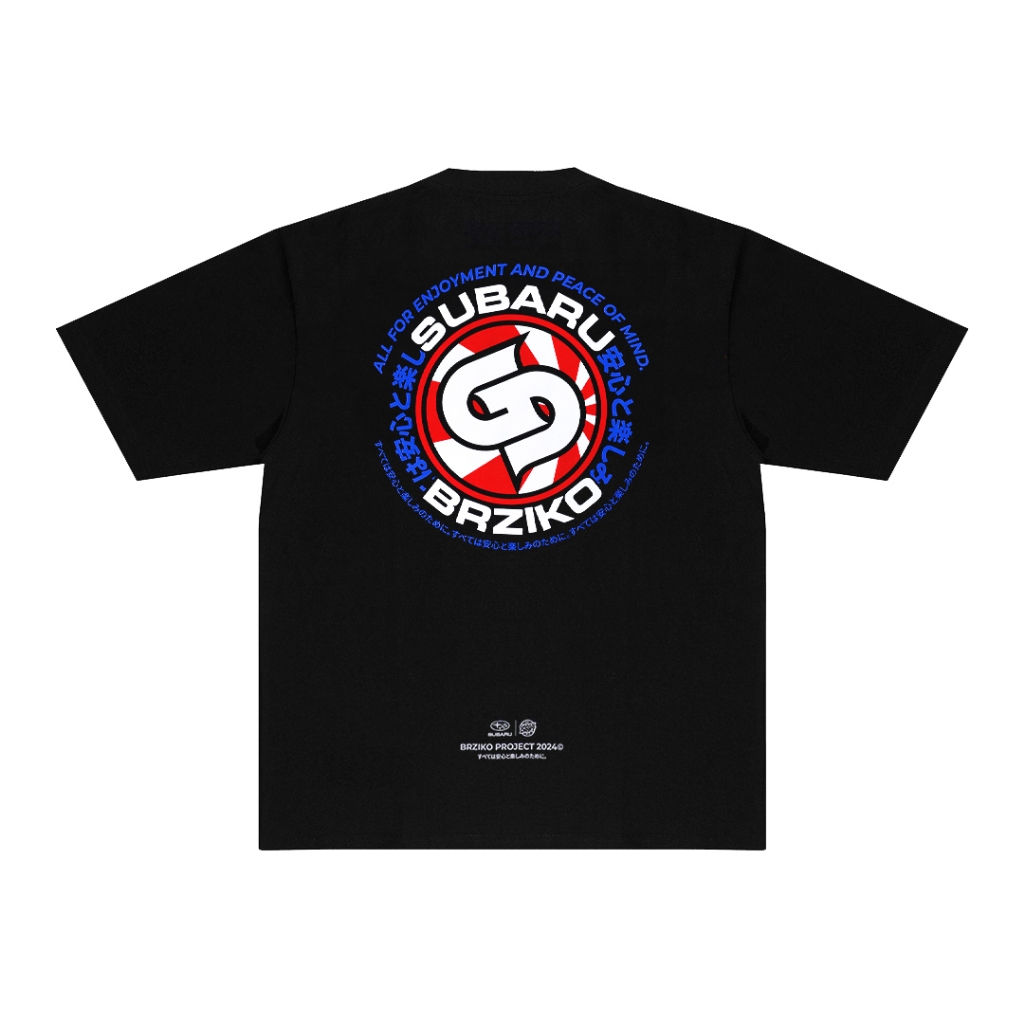 Garage Drift X Subaru T-Shirt BRZiko Nihon Black | Shopee Malaysia