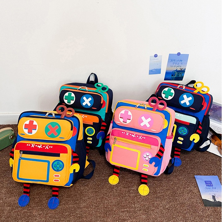 3d Robot Backpack Backpack, Thick Premium School Bag, Children's Robot ...