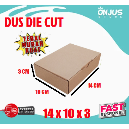 Cardboard BOX CARTON PACKING DUS PIZZA DIE CUT AA4 PLAIN 14 cm x 10 cm x 3 cm | Shopee Malaysia