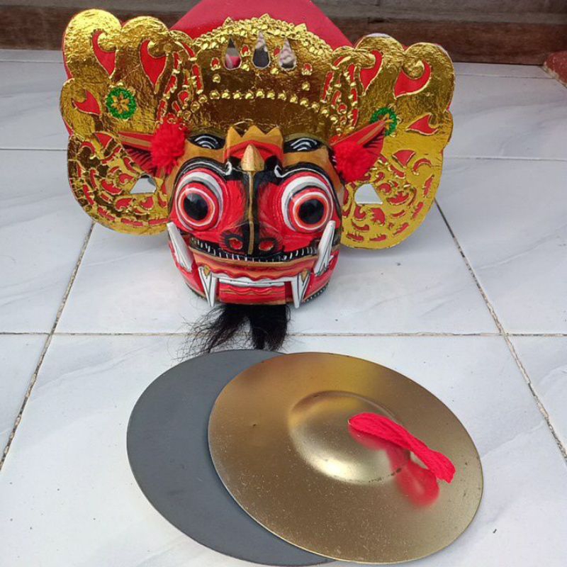Barong ket kecil + ceng_mask barong bali_barong wood_toy barong bali ...