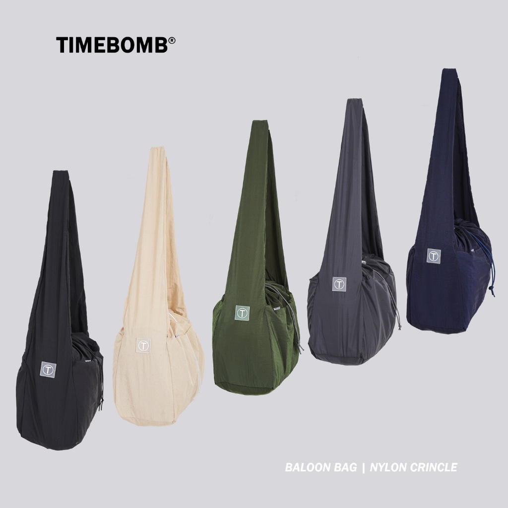 Timebomb | Baloon Bag | Parachute Bag | Shoulder Bag | Slingbag | Nylon ...