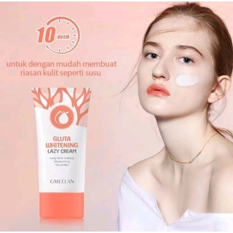 Gmeelan Gluta Whitening Lazy Cream 30g | Shopee Malaysia