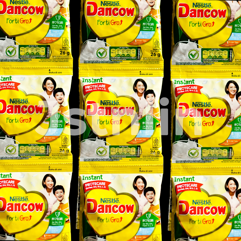 Dancow FortiGro Milk by Nestle Instant 26g (1 Dozen) Contains 10 ...