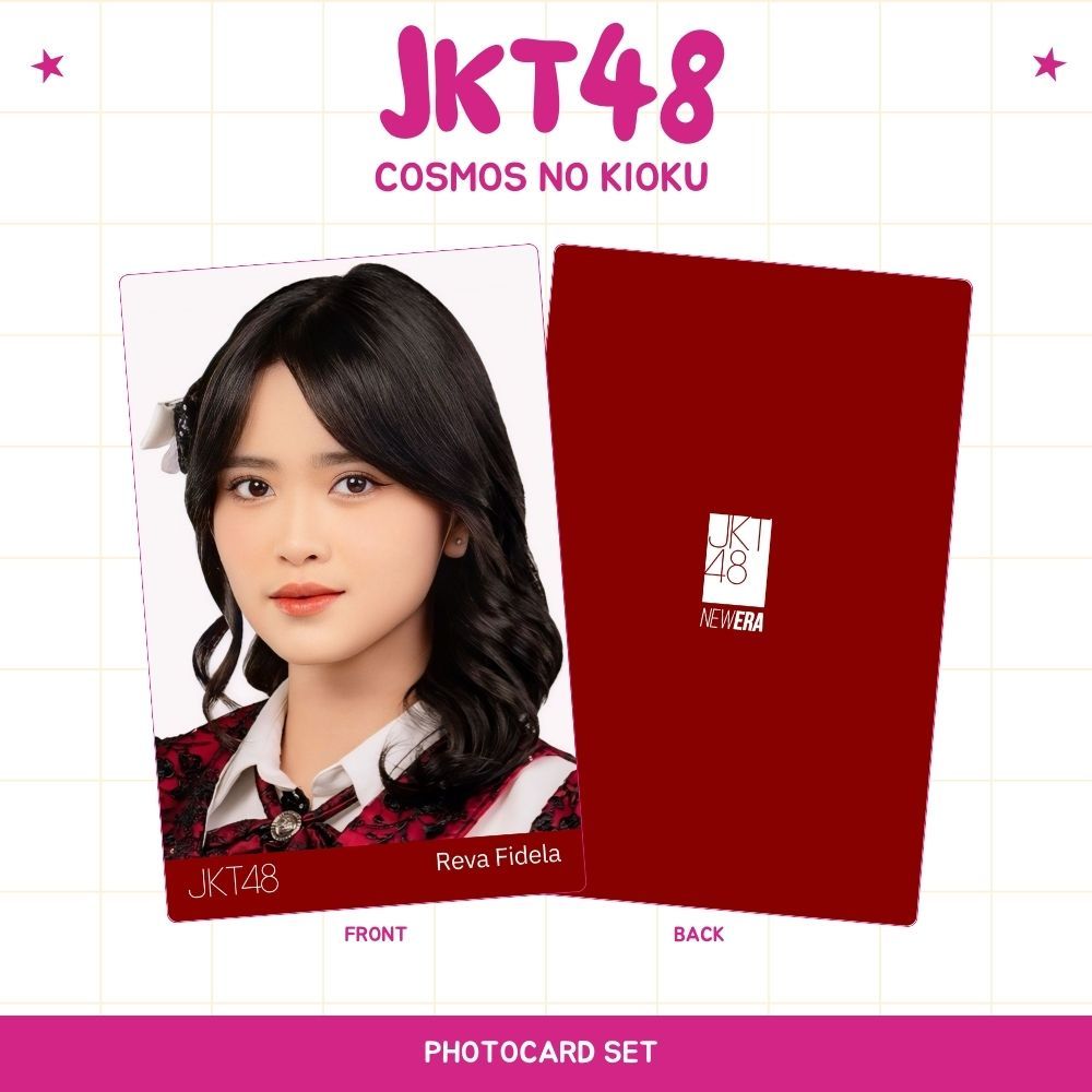 Photocard JKT48 NEW ERA COSMOS NO KIOKU 2 Sides (1Pcs Price+2-Sided ...