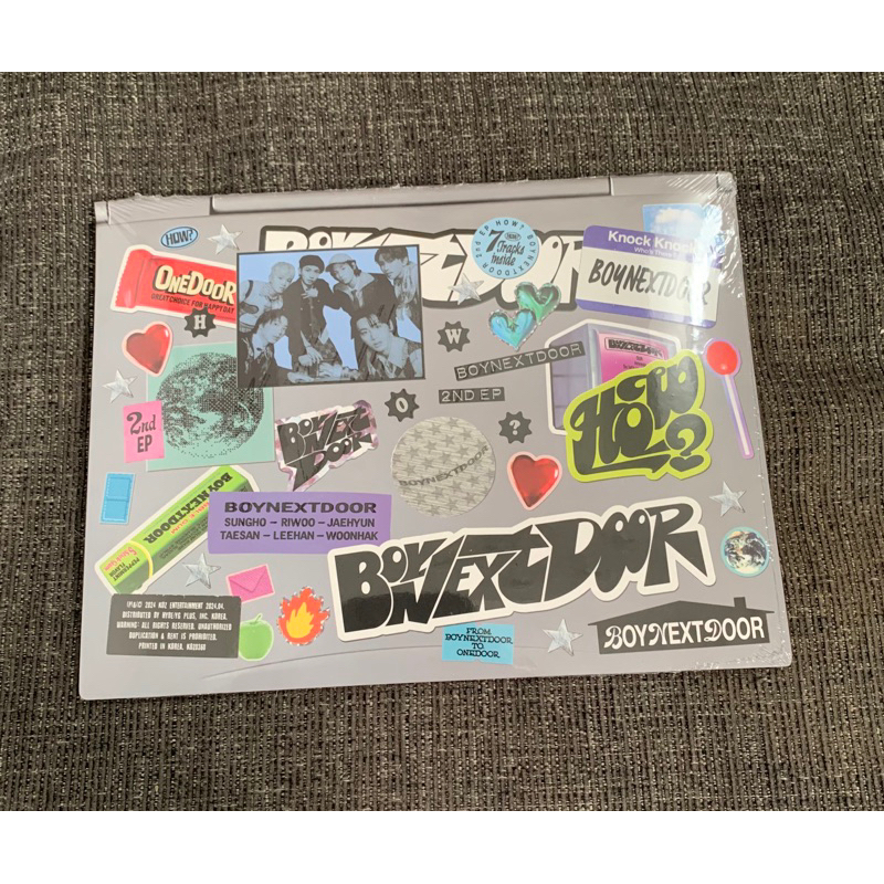 BOYNEXTDOOR ALBUM [HOW?] (Sticker ver.) per member | Shopee Malaysia