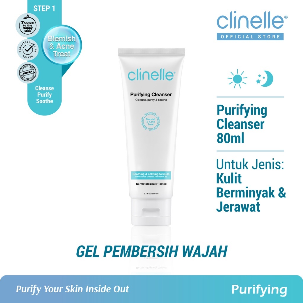 Clinelle Purifying Cleanser Acne Solution 80ml | Shopee Malaysia