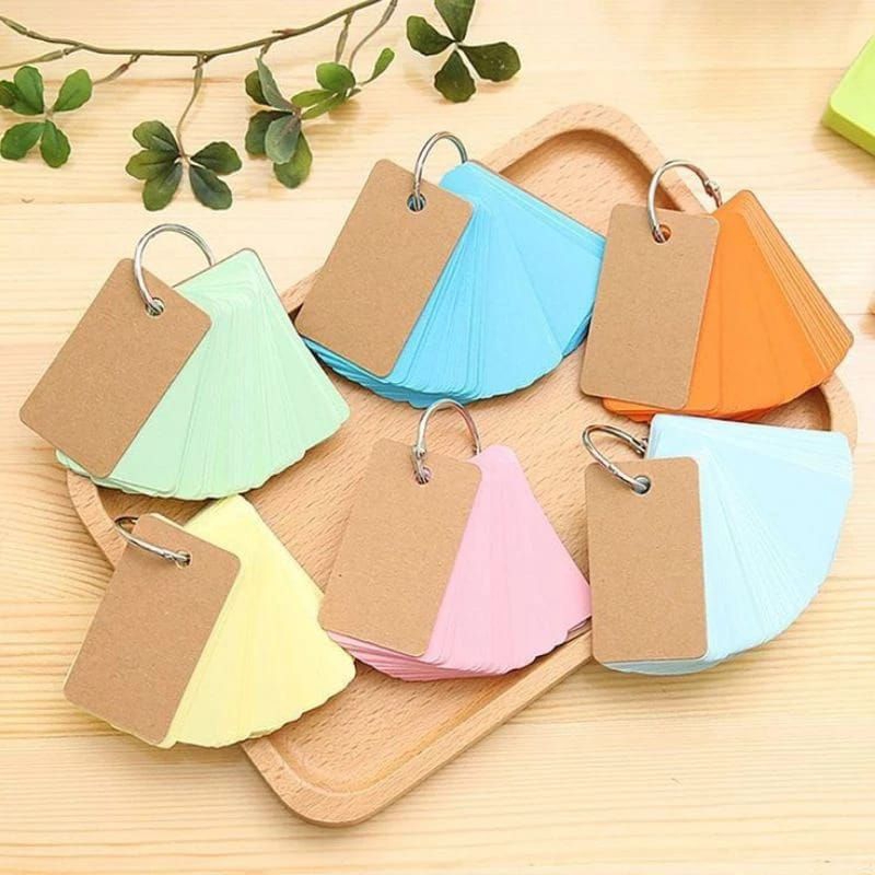 Flash card/flash card Plain 50 Sheets free ring | Shopee Malaysia