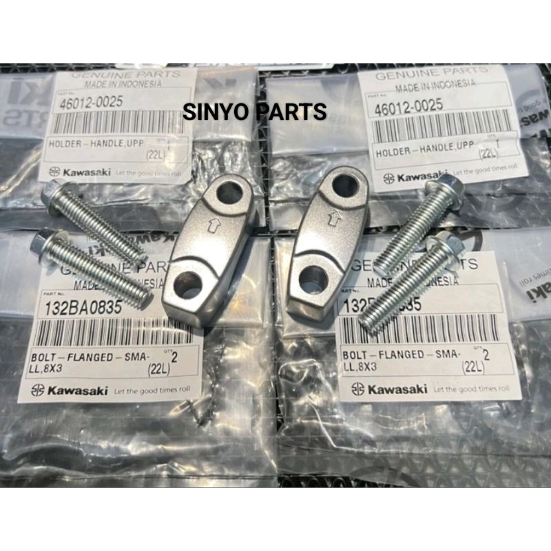 Ninja M kiss SS R Handlebar Raiser And Bolt Original kawasaki | Shopee ...