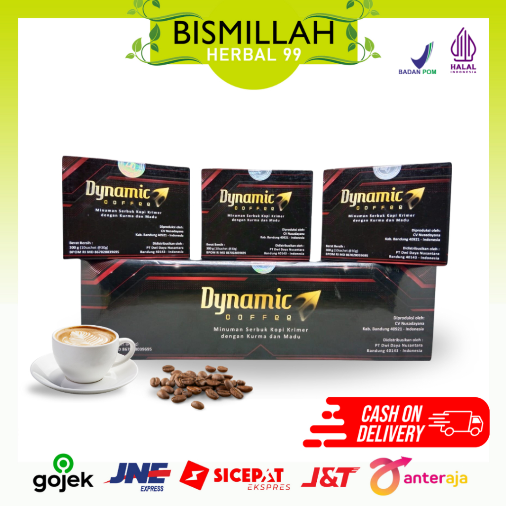Dynamic COFFEE ORIGINAL 10 Sachets & 30 Sachets | Men's STAMINA Coffee ...