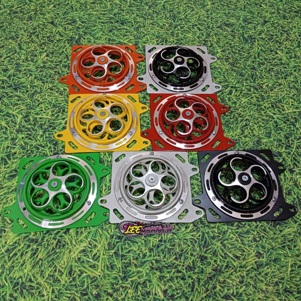 Radiator Fan cover set spiner Round model honda vario 125 150 pcx 150 ...