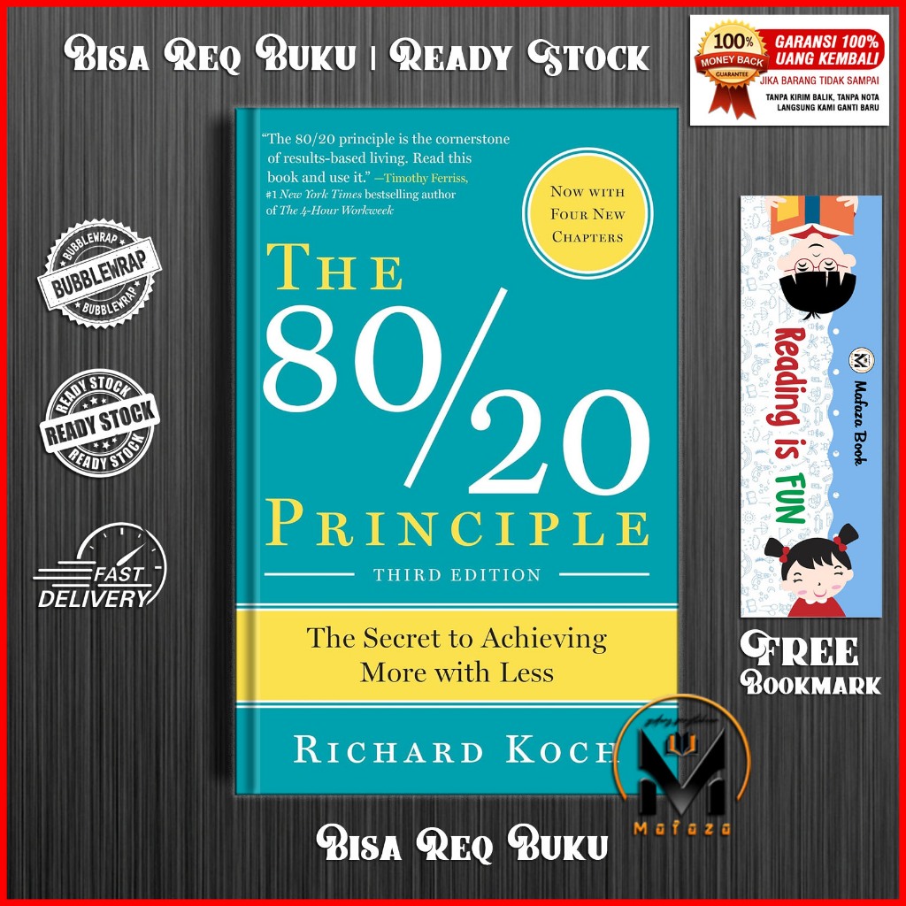 The 80/20 Principle: The Secret to Achieving More with Less (English ...