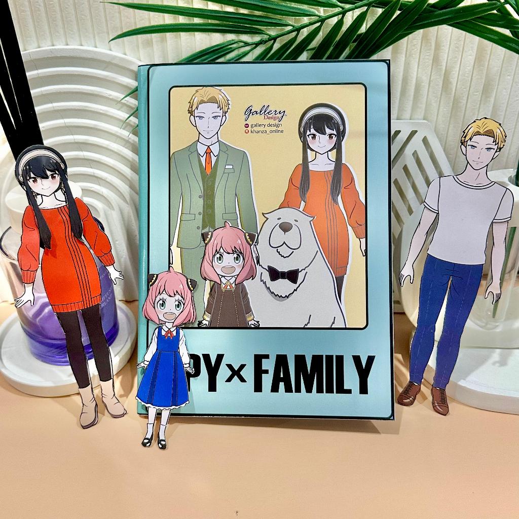 SPY X FAMILLY Paperdoll Large 21x16 Cm | Shopee Malaysia