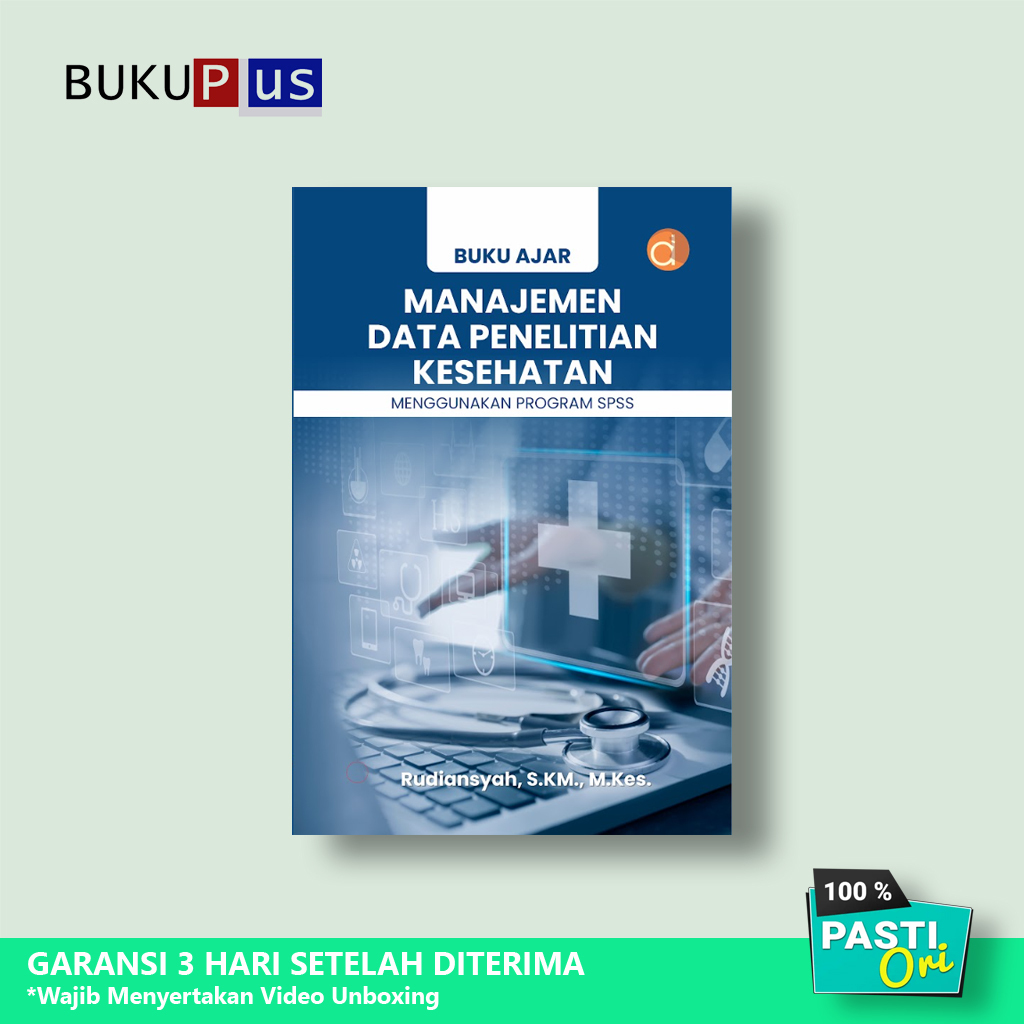 Textbook For Health Research Data Management Using SPSS Program - Original | Shopee Malaysia