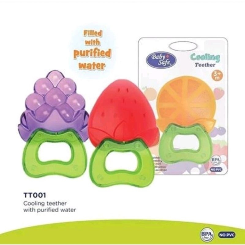 Baby SAFE Cooling Teether for 3m+ | Baby Safe Bite | Shopee Malaysia