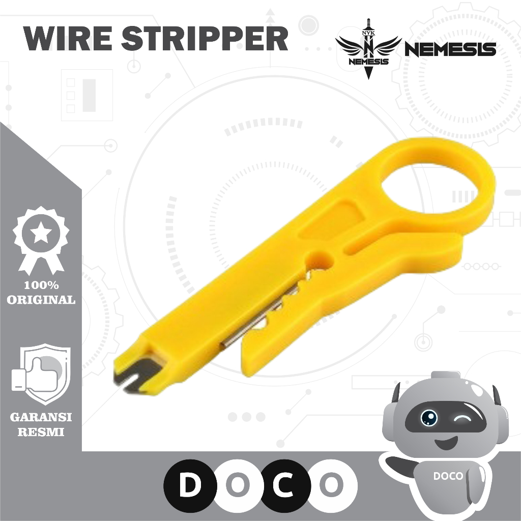 Wire Stripper Rotary LAN Cable Peeler Punch Down Tool Cable Cutter ...