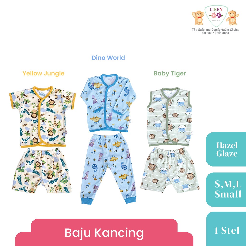 Libby Pajama Suits Front Button Boys Girls Motif Lively Vibes & Hazel ...
