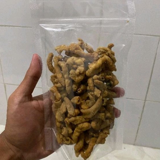 Original Savory Crispy Chicken Intestine Chips 150 grams | Shopee Malaysia