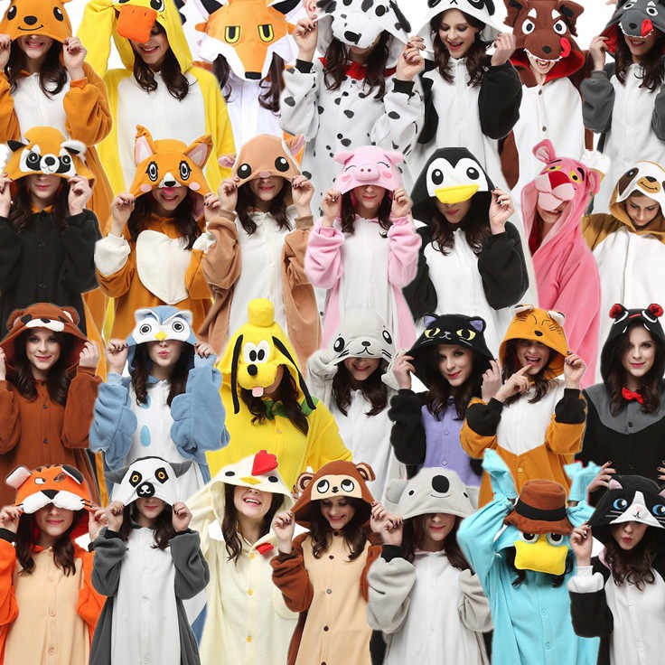 Onesie Costume Rabbit Bat DUMBO ELMO Tiger Wolf POOH EEYORE OLAF ...