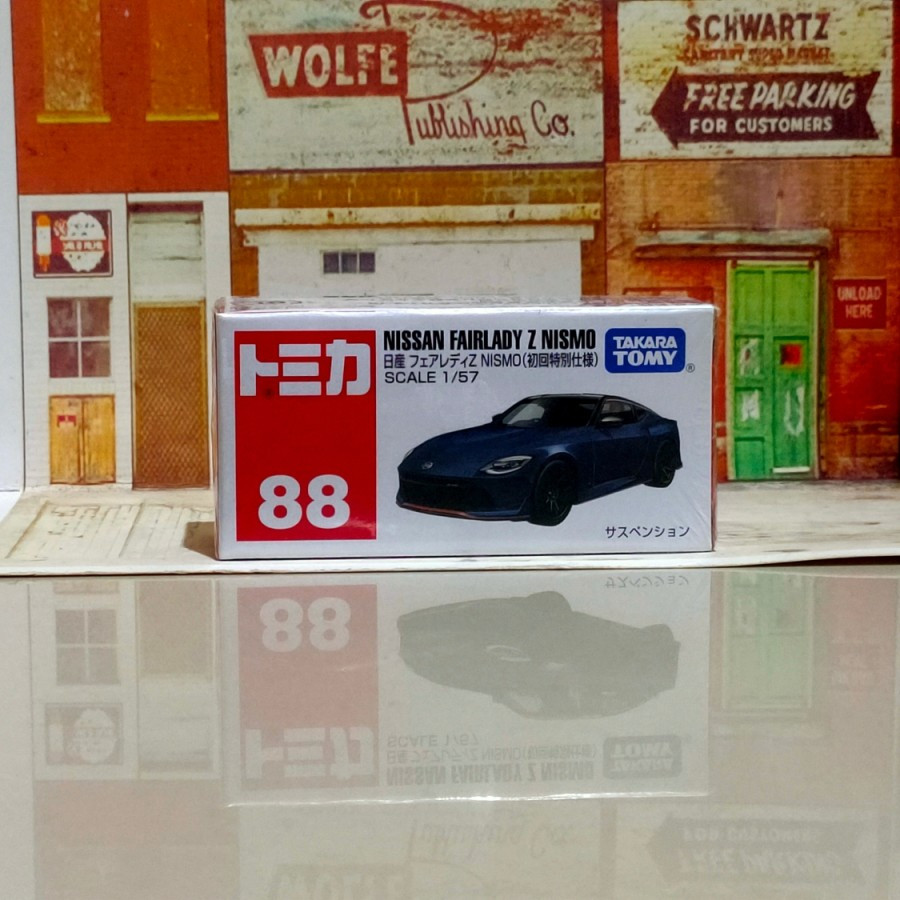 Tomica No. 88 Nissan Fairlady z Nismo Blue Diecast Takara Tomy Car ...