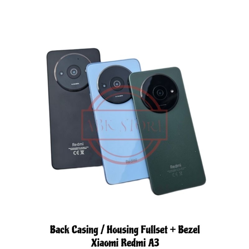 Back Case Casing Casing Housing Fullset+Bezel Xiaomi Redmi A3 | Shopee ...