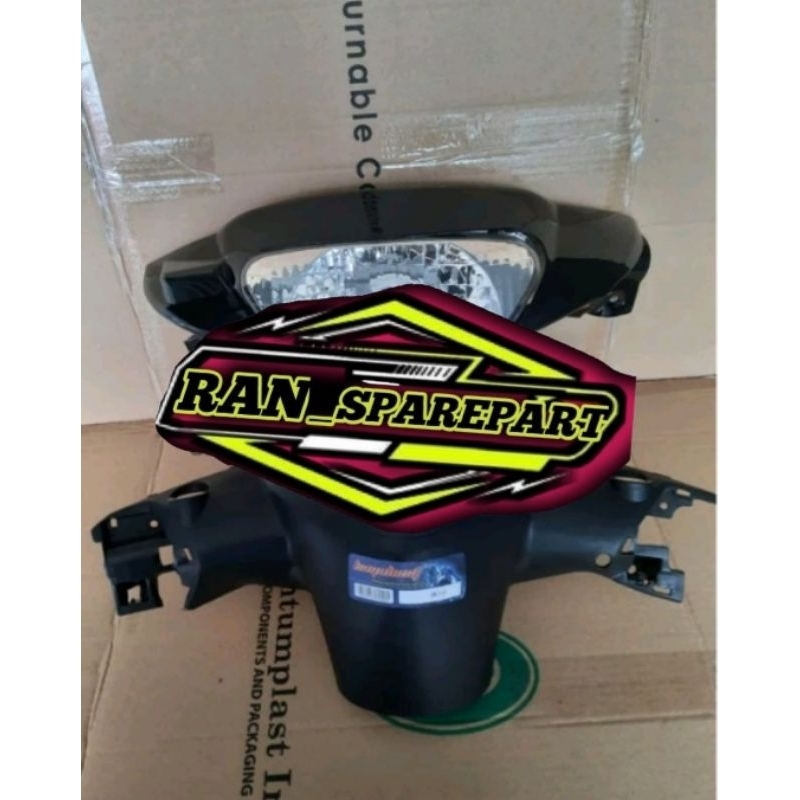 HITAM Front And Rear Shell SET Of Black YAMAHA MIO OLD MIO SPORTY ...