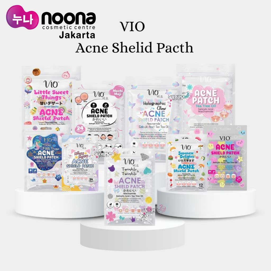 Vio ACNE SHIELD PATCH - 24 Patches - Face ACNE STICKER | Shopee Malaysia
