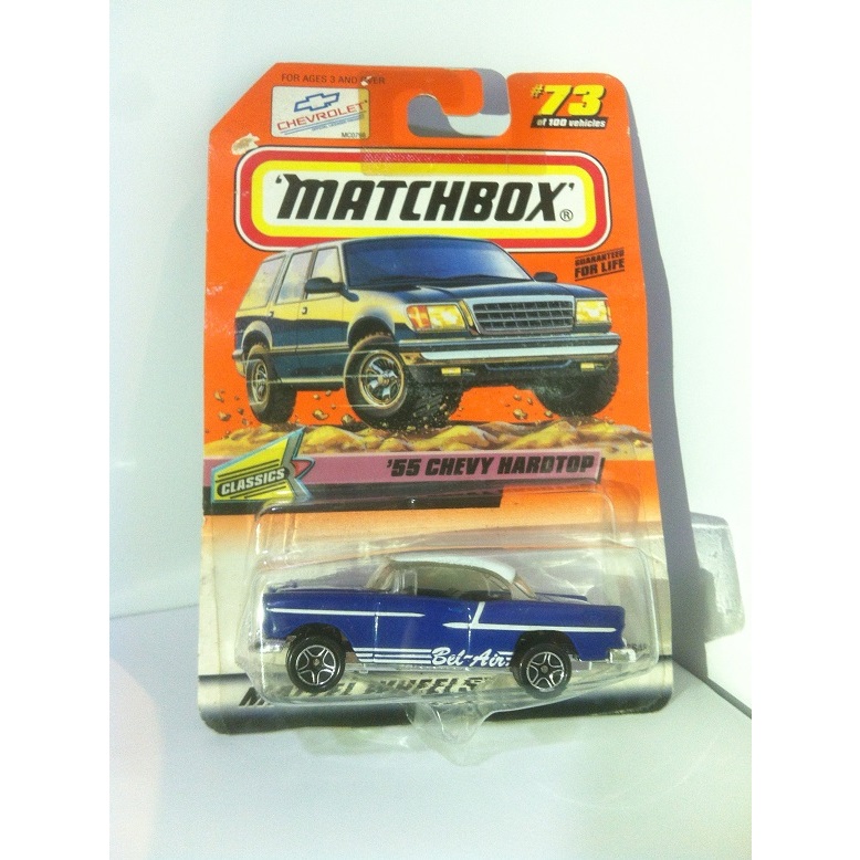Matchbox. 1999 Classics - 73. 55 Chevy Hardtop Bel Air 1955 by MATTEL ...