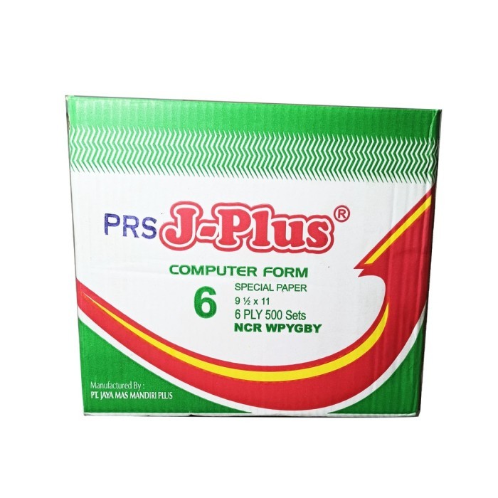 J-plus - Continuous Form 91/2 x 11 6 Ply (K6 J-plus) NCR - Box | Shopee ...