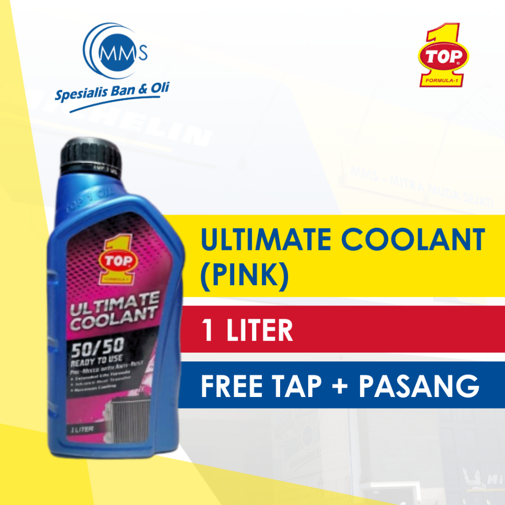 Top 1 Ultimate Coolant Pink Radiator Cooler 1 Liter | Shopee Malaysia