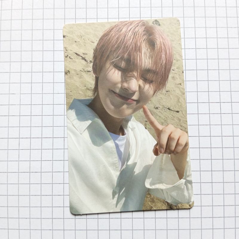 Official pc sunoo tuspi dd ody beach esse essential photocard enhypen ...