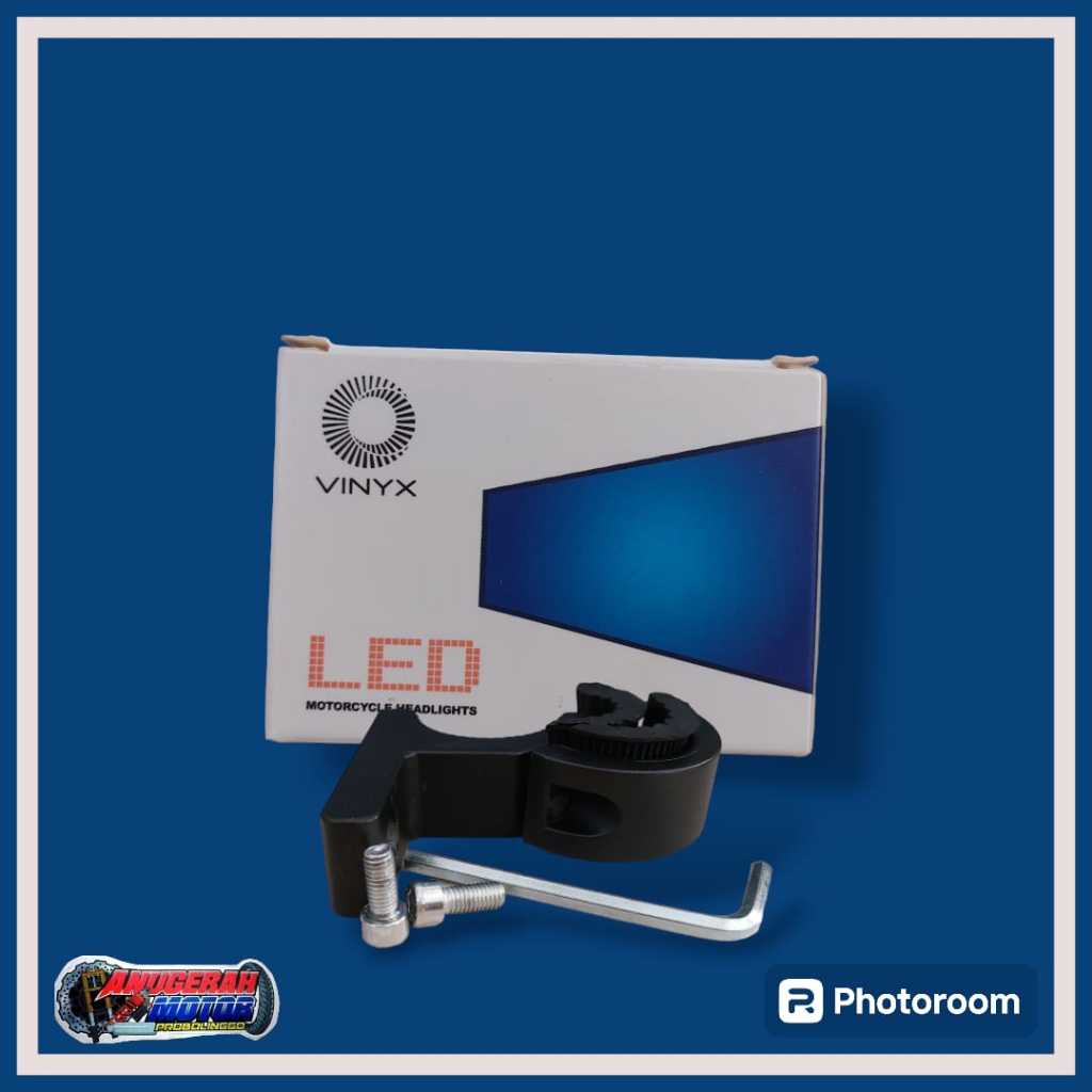 New!! Bracket Bracket Crashbar Clip LED Light Bar Stand Shoot Handlebar ...