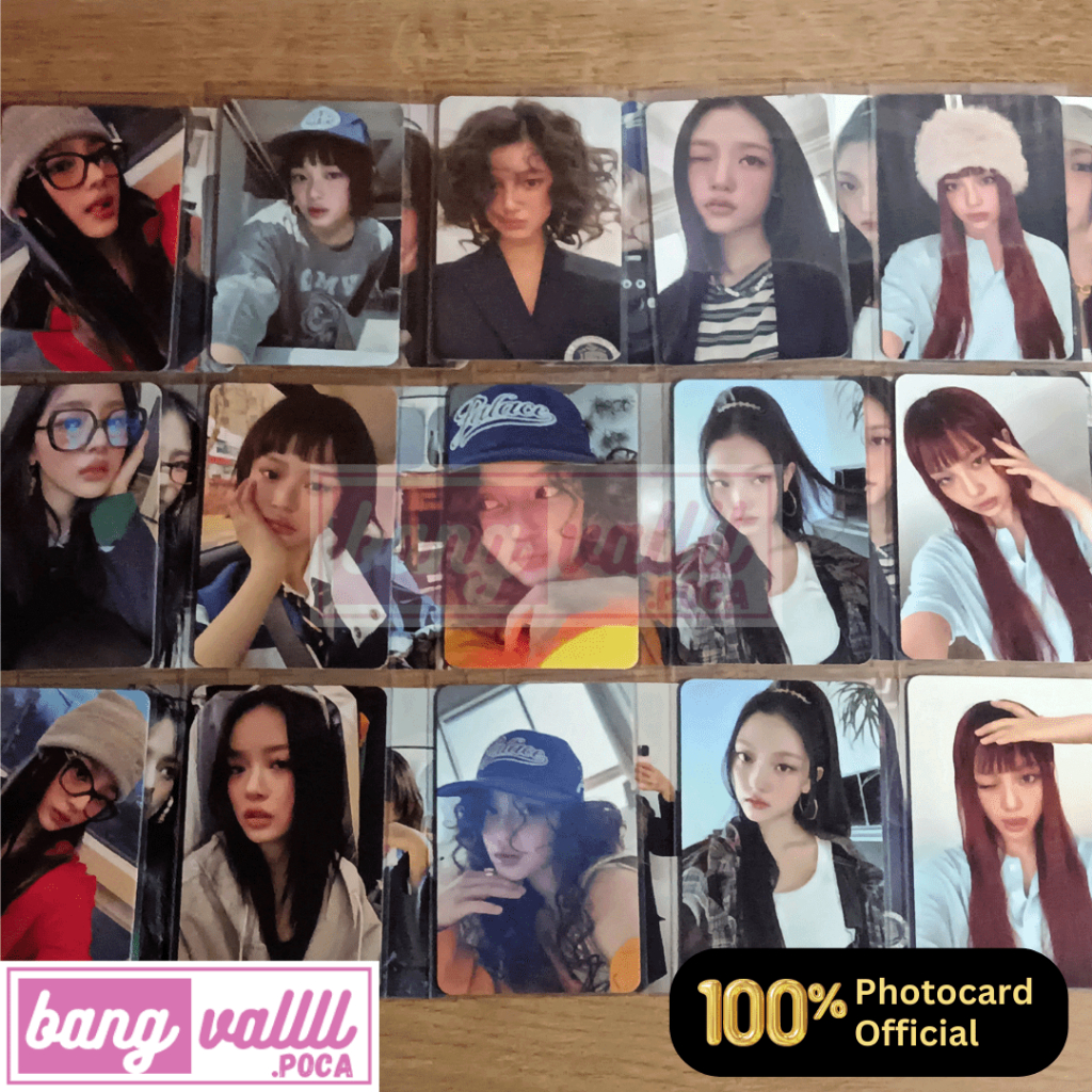 Photocard PC NEWJEANS HOW SWEET WEVERSE VERSION MINJI HANNI DANIELLE ...