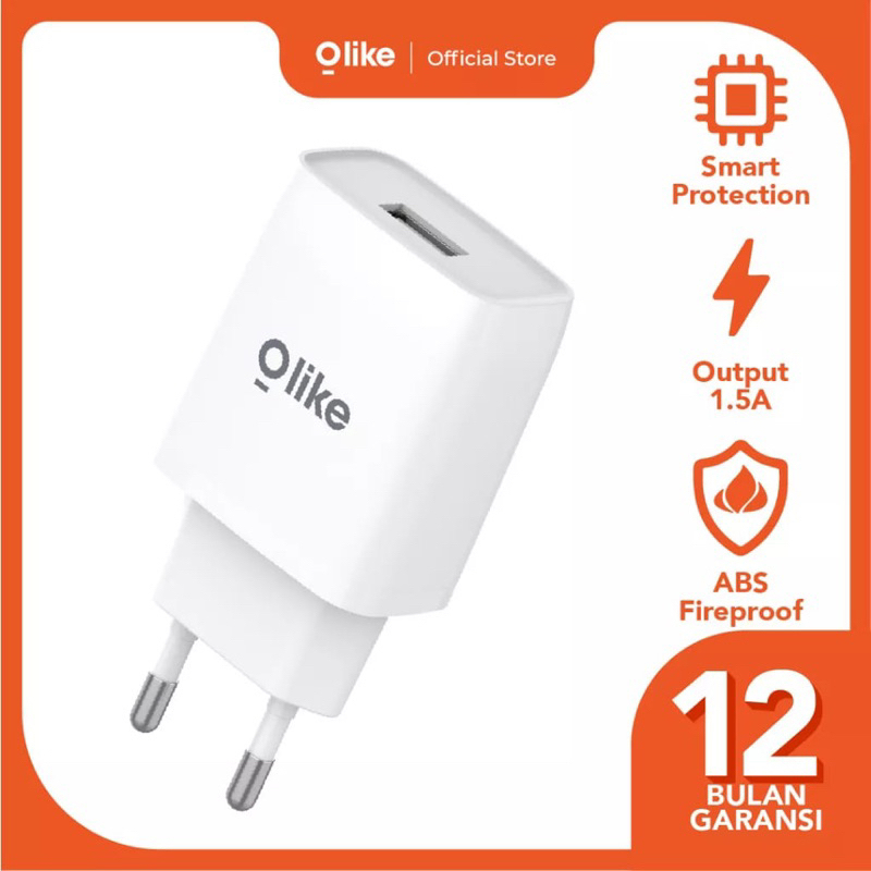 Olike C104 Micro USB Cable Charger Set 5V 1.5A Standard 7.5W Single Port Head Shell Casan HP ...