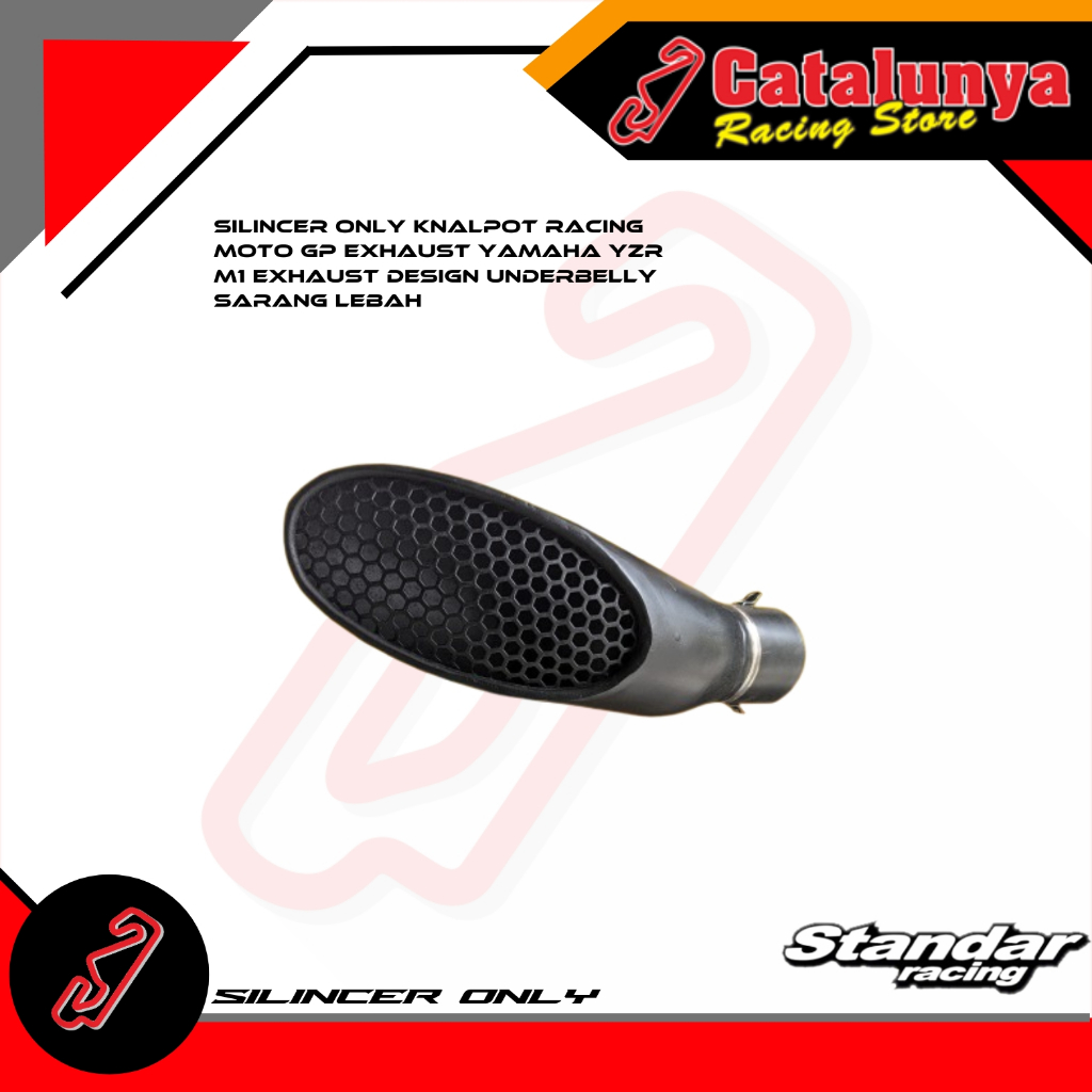 Silincer only Moto GP Racing Exhaust Yamaha YZR M1 Exhaust Design ...